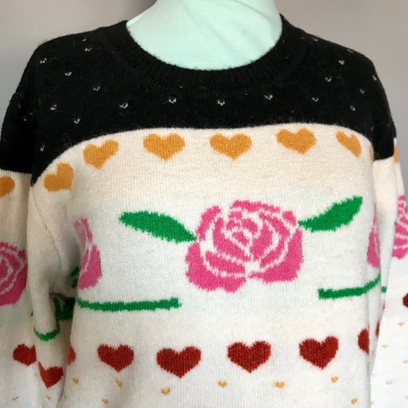 Wildfox | Sweaters | Wildfox Rose Fair Knit Sweater Vintage Lace | Poshmark
